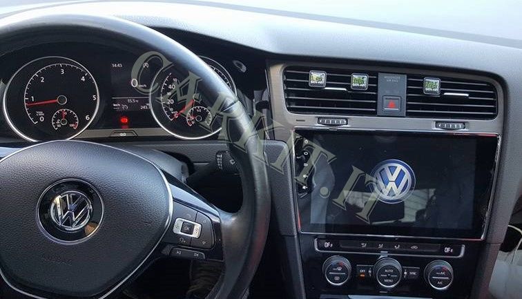 CAR TABLET VOLKSWAGEN GOLF 7 SCHERMO FULL TOUCH 10 POLLICI | SISTEMA ...