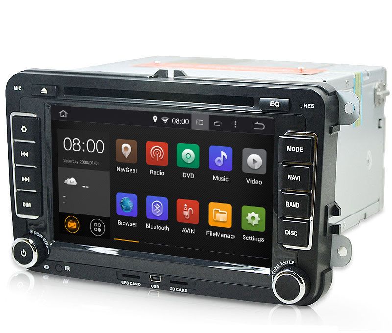 AUTORADIO NAVIGATORE 2 DIN VOLKSWAGEN DVD BT WIFI ANDROID | SISTEMA ...