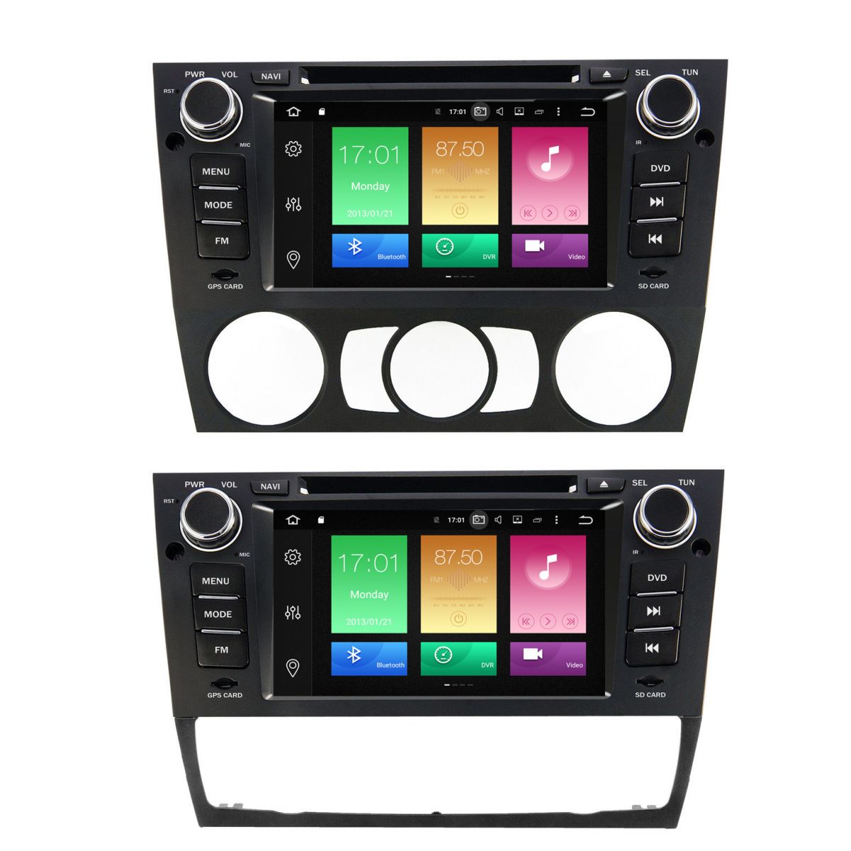 AUTORADIO NAVIGATORE 2 DIN BMW SERIE 3 E90 E91 E92 E93 | SISTEMA ...