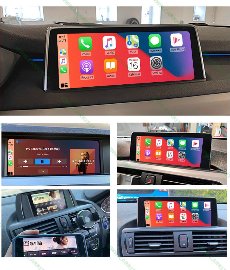 INTERFACCIA CARPLAY & ANDROID AUTO BMW MINI CON SISTEMA EVO DI SERIE ...